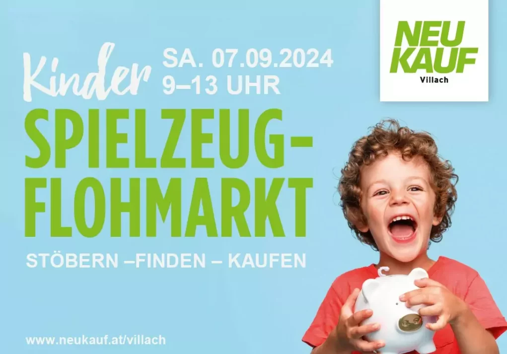 Strahlende Kinderaugen beim Flohmarkt im Neukauf