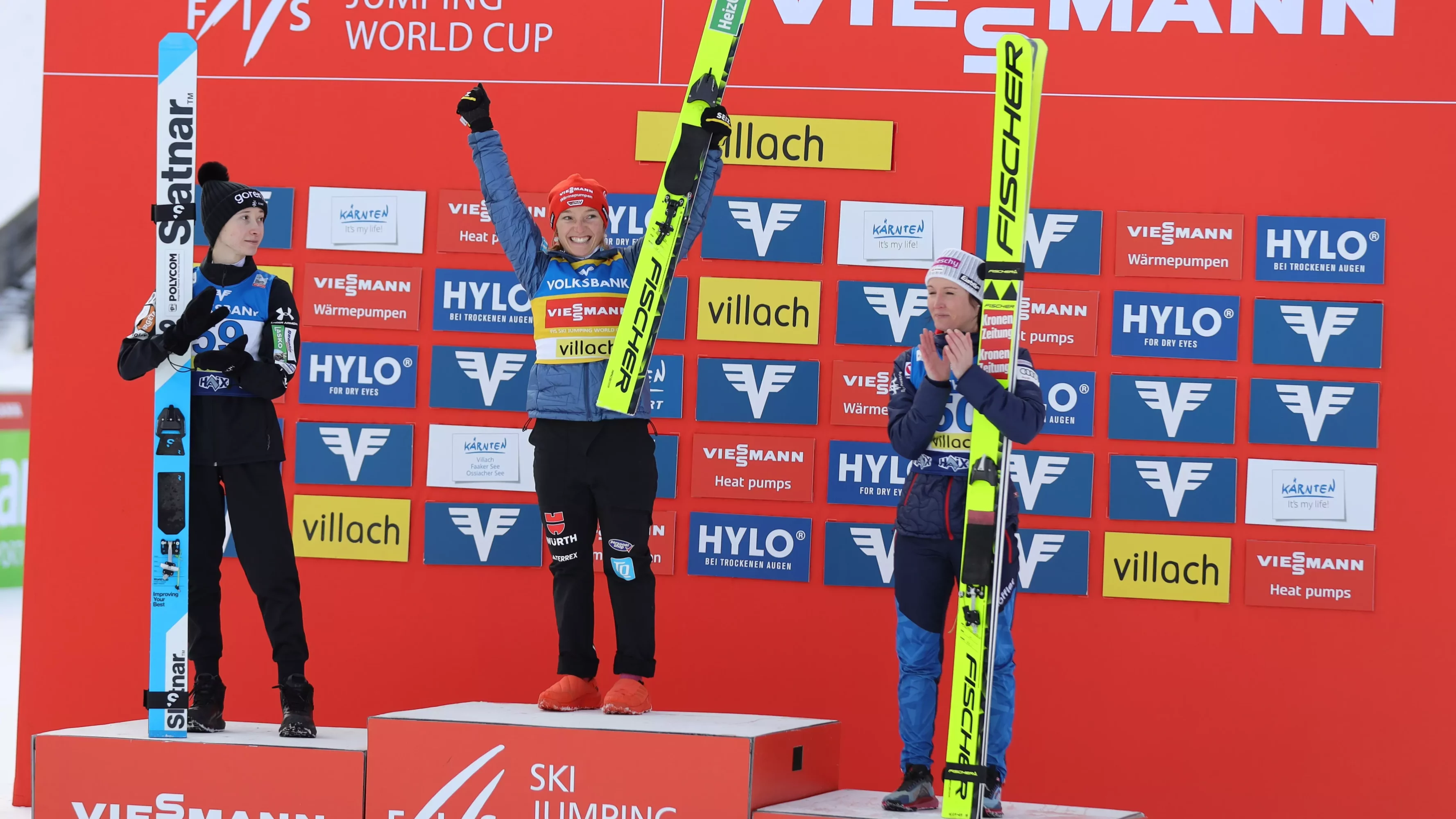 Bildergalerie: Das war der Skisprung-Weltcup der Damen in Villach
