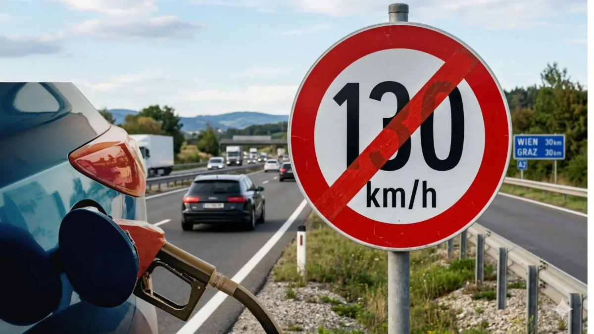 Tempolimit in Österreich als Spritpreisbremse?