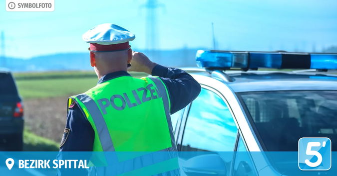 Filmreife Verfolgungsjagd: Kärntner (16) rast mit Auto vor Polizei davon