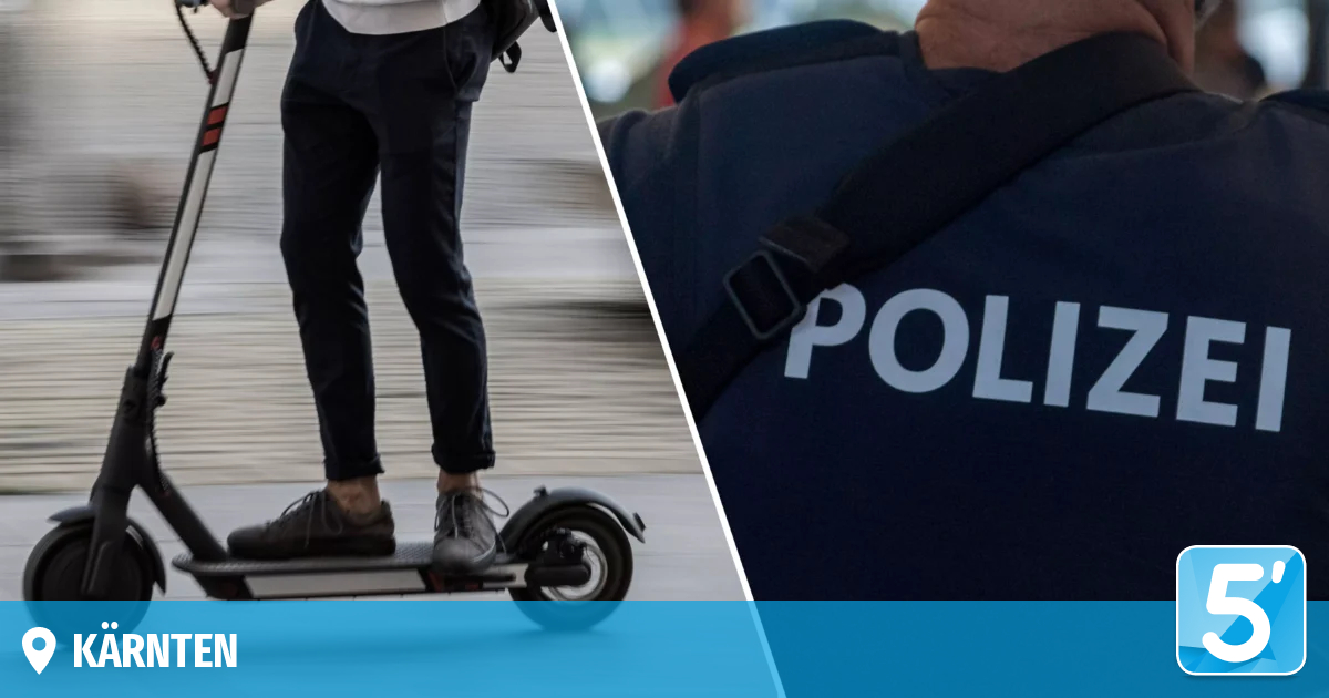 Hunderte Verletzte: Kärntner Polizei gibt Einblick in E-Scooter-Bilanz